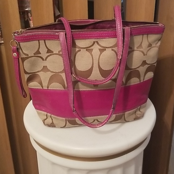 Coach | Bags | Coach Signature C Tote Leather | Poshmark